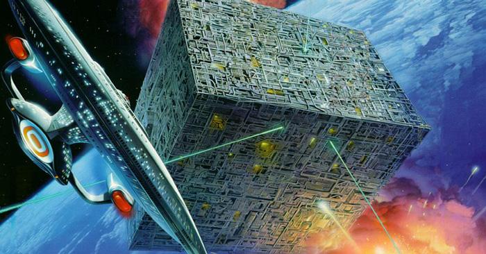 Star Trek Borg Ship