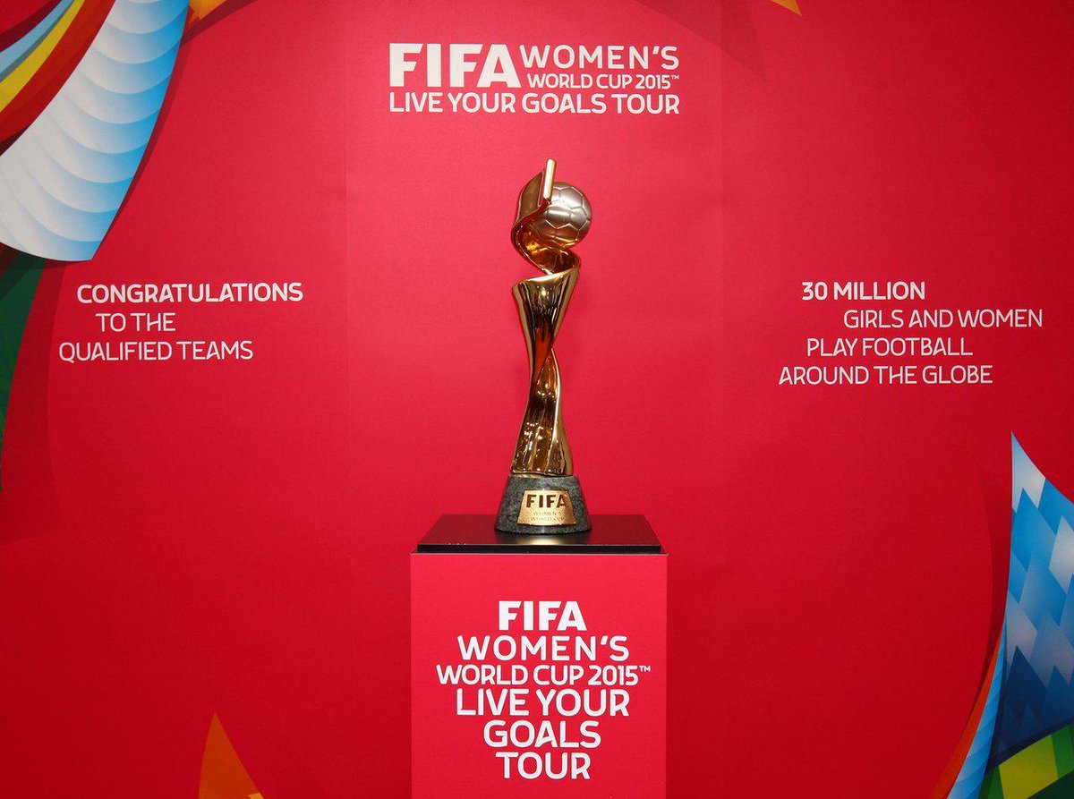 141 days to go! The WWC trophy visited Shenzhen as part of the Live ...