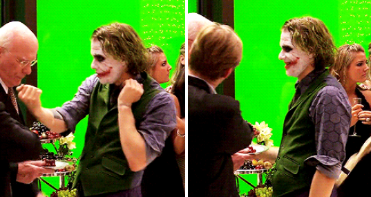 Heath Ledger behind the scenes of The Dark Knight | BuzzFeed Community ...