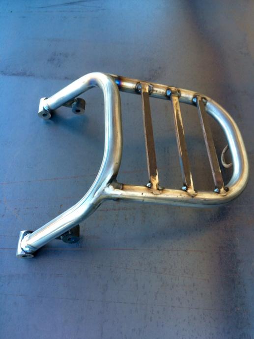 Made a rack/surf rack for my Zuma | Adventure Rider