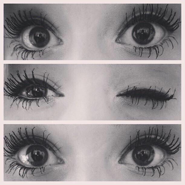 Clumpy Eyelashes Tumblr