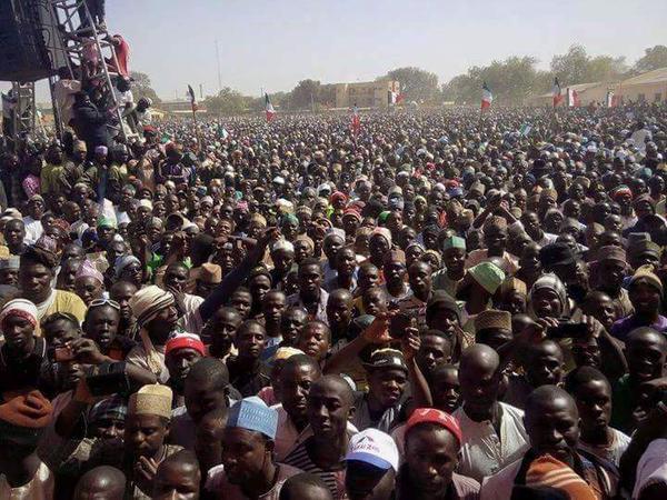 Watch Ait Now!!! Massive Crowd At PDP Kano State Governorship Rally ...