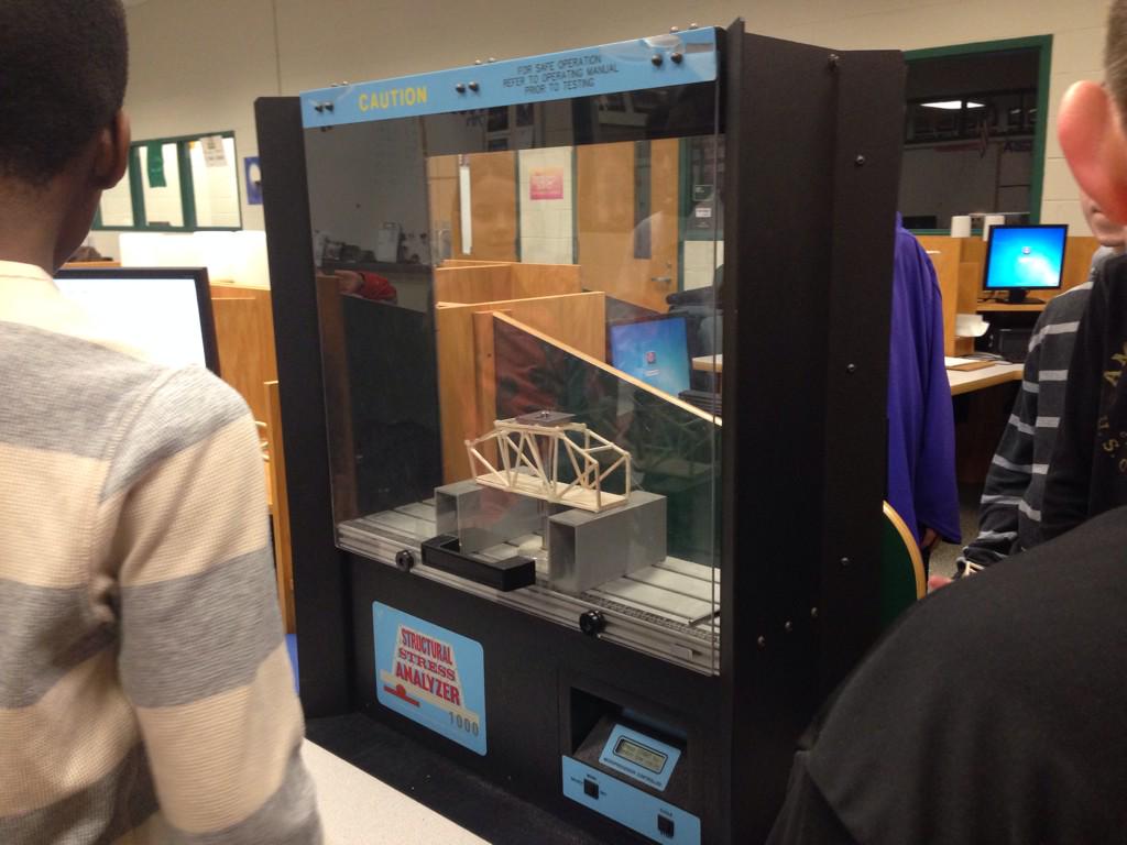 Bridge Testing | Mrs. Myers' STEM Class