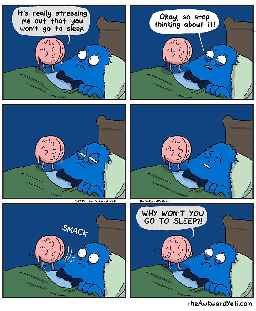 Insomnia Comic Strip