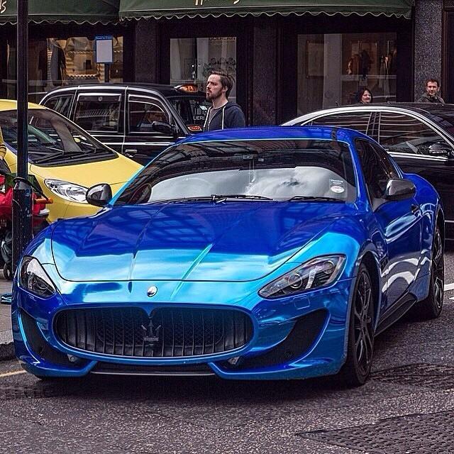 Maserati Granturismo Blue