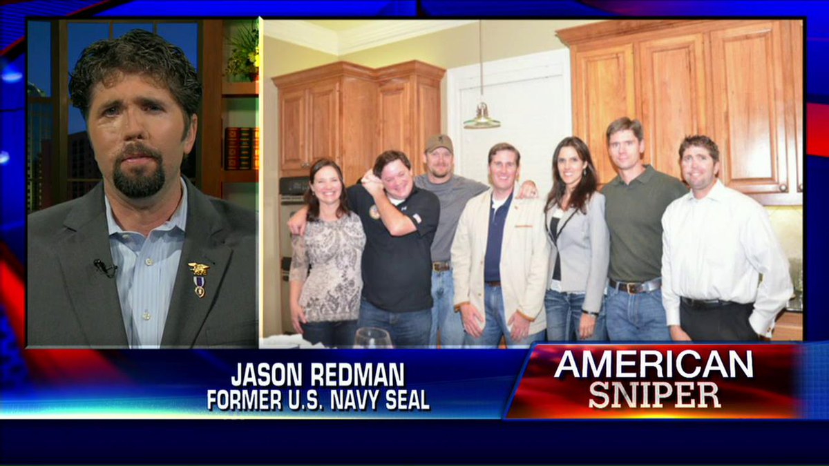 "[#americansniper] shows the person that chris was," says fmr. navy ...