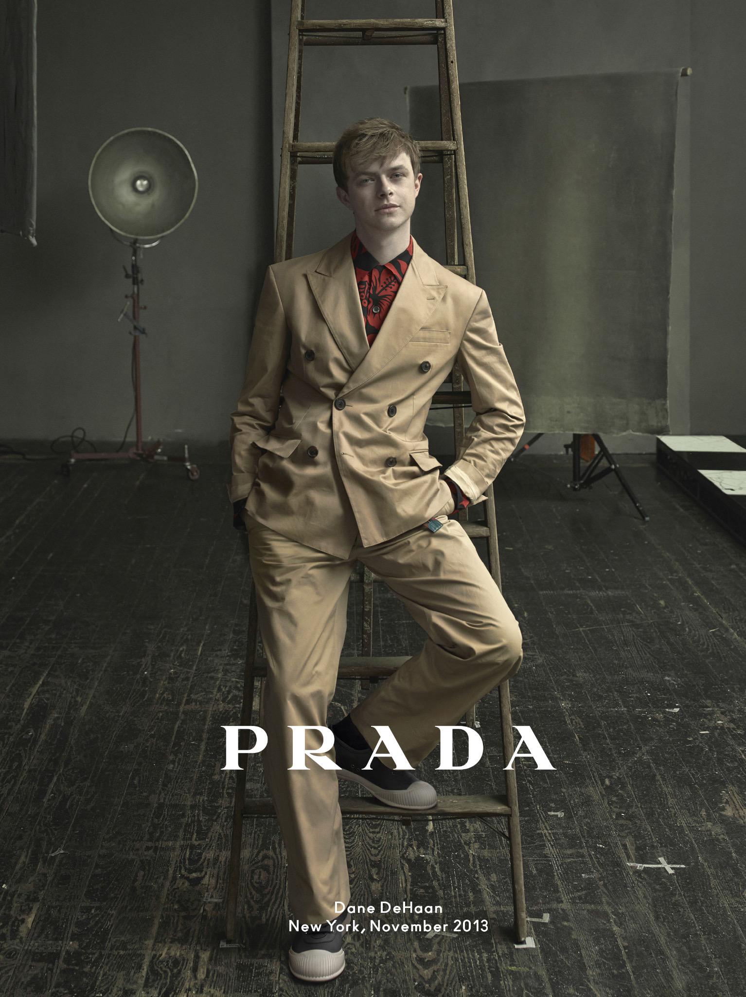 Dane Dehaan Prada In Treatment Star Dane Dehaan In New Prada Campaign