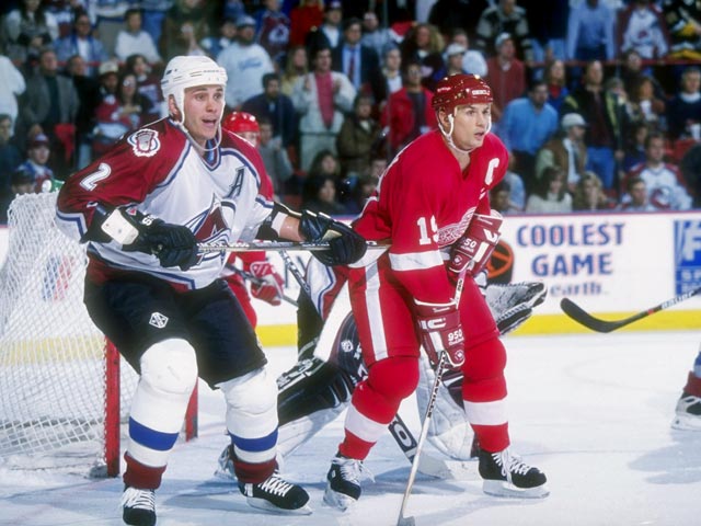 OTD: On January 17, 1996: Steve Yzerman registers the 500th goal of his ...