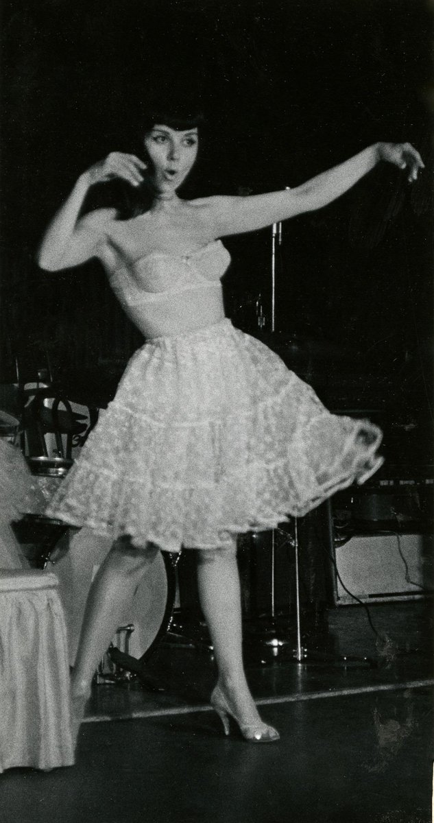 Julie gibson was an "exotic" dancer who stripped her way across ...