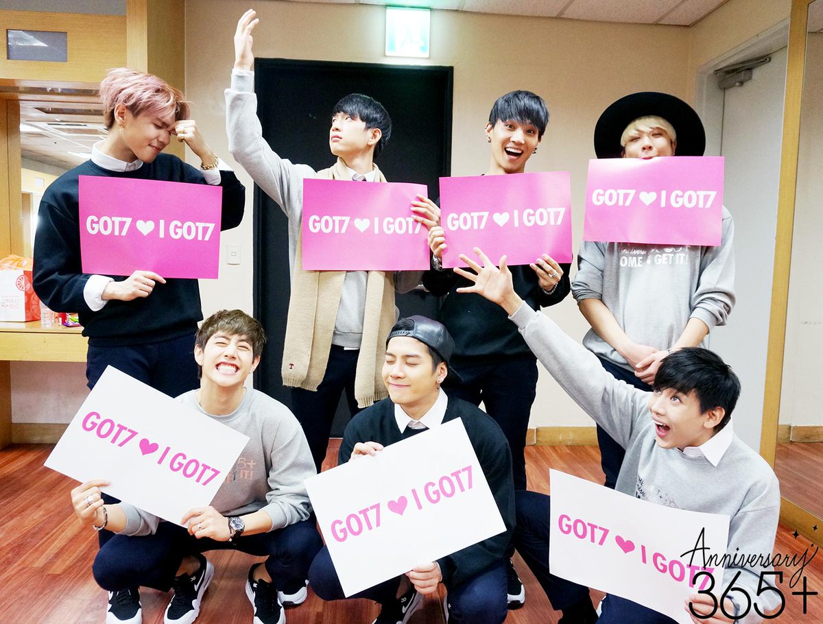 GOT7 on Twitter: "월요일인데도 아직 팬미팅 후유증으로 갓세븐 앓이 중? 갓세븐도 아가새 앓이중이라고 합니다. GOT7 ♥ I GOT7 #GOT7 http ...