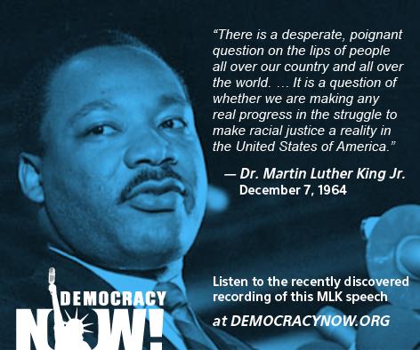 Newly Discovered 1964 MLK Speech on Civil Rights, Segregation ...