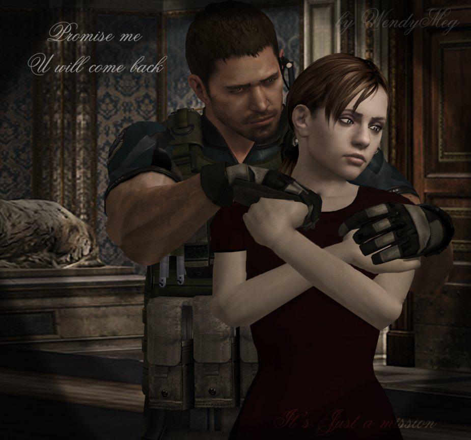 Chris Redfield Jill Valentine Romantic