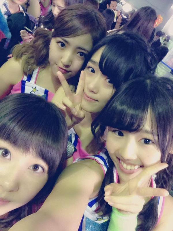 岡田彩花画像bot on Twitter: "岡田彩花 内山奈月 梅田綾乃 相笠萌 #AKB48"