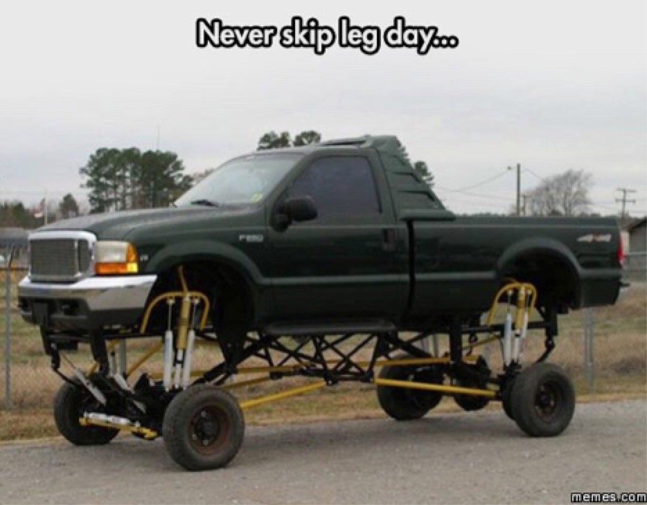 Funny Lifted Truck Meme