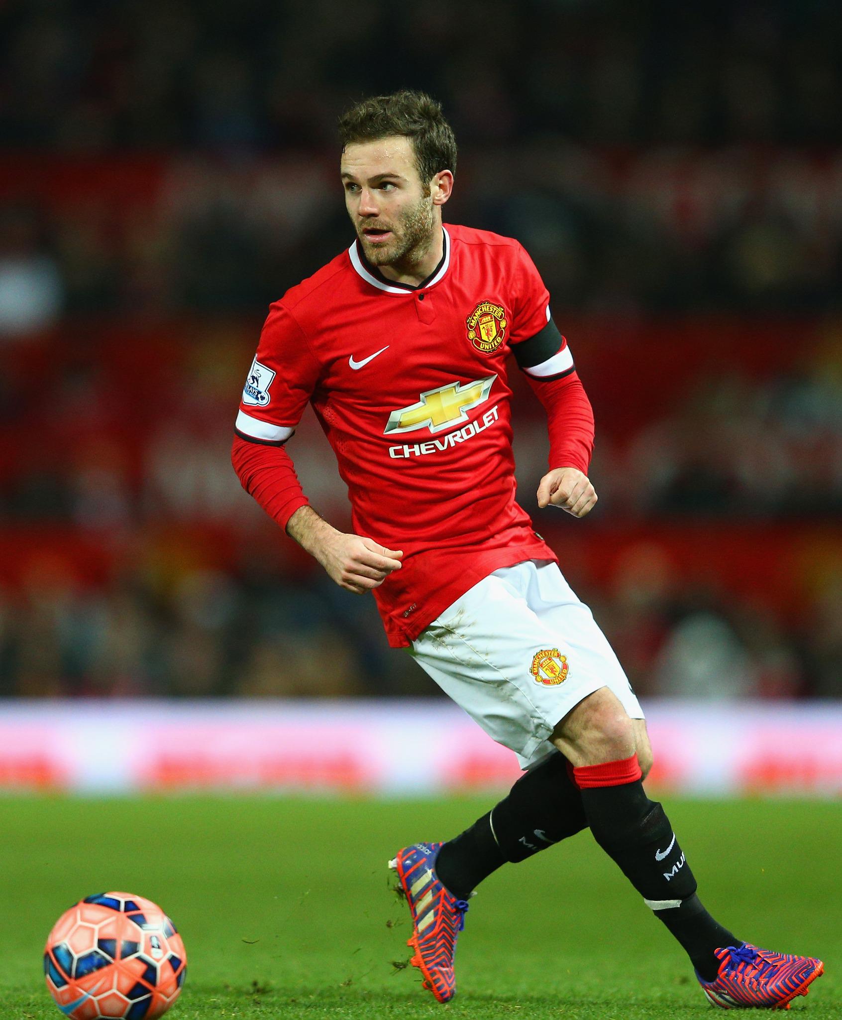 Juan Mata Manchester Utd