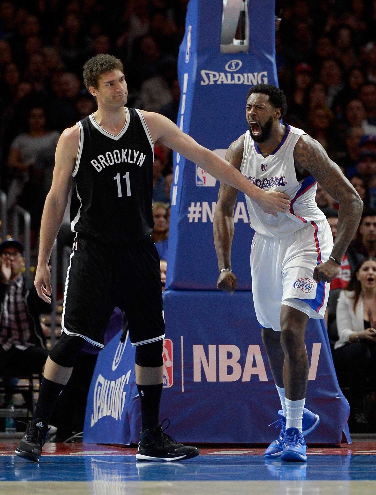 Deandre Jordan Dunk Face