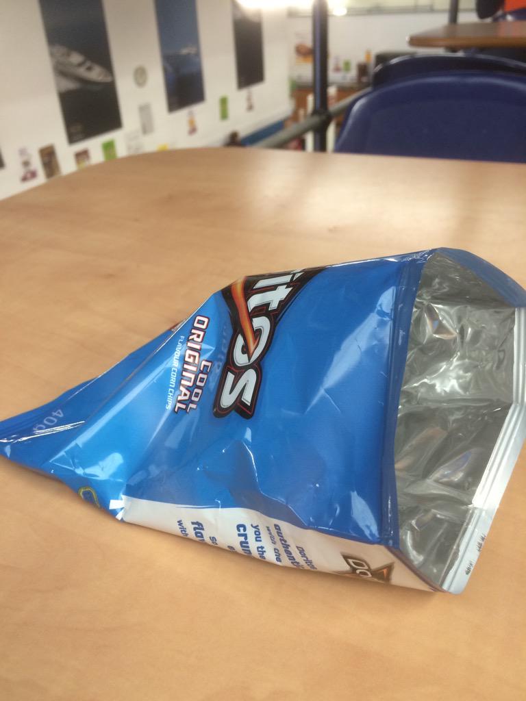 Empty Doritos Bag
