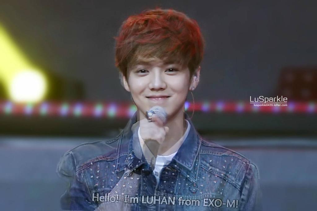 Exo Luhan Brown Hair