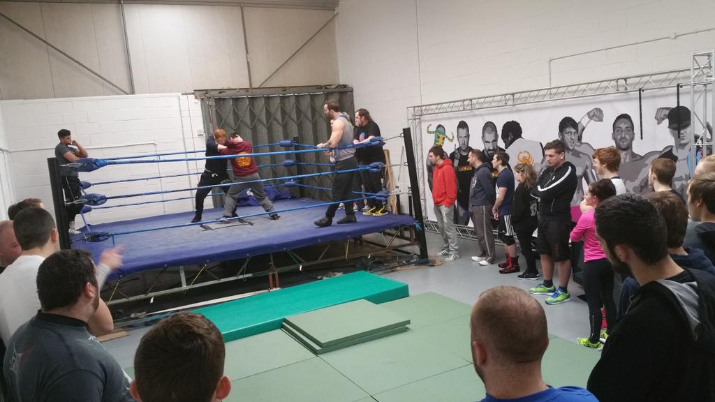 PCW UK WRESTLING on Twitter: "The PCW Academy is officially opened. @ChrisMasters310 taking the ...