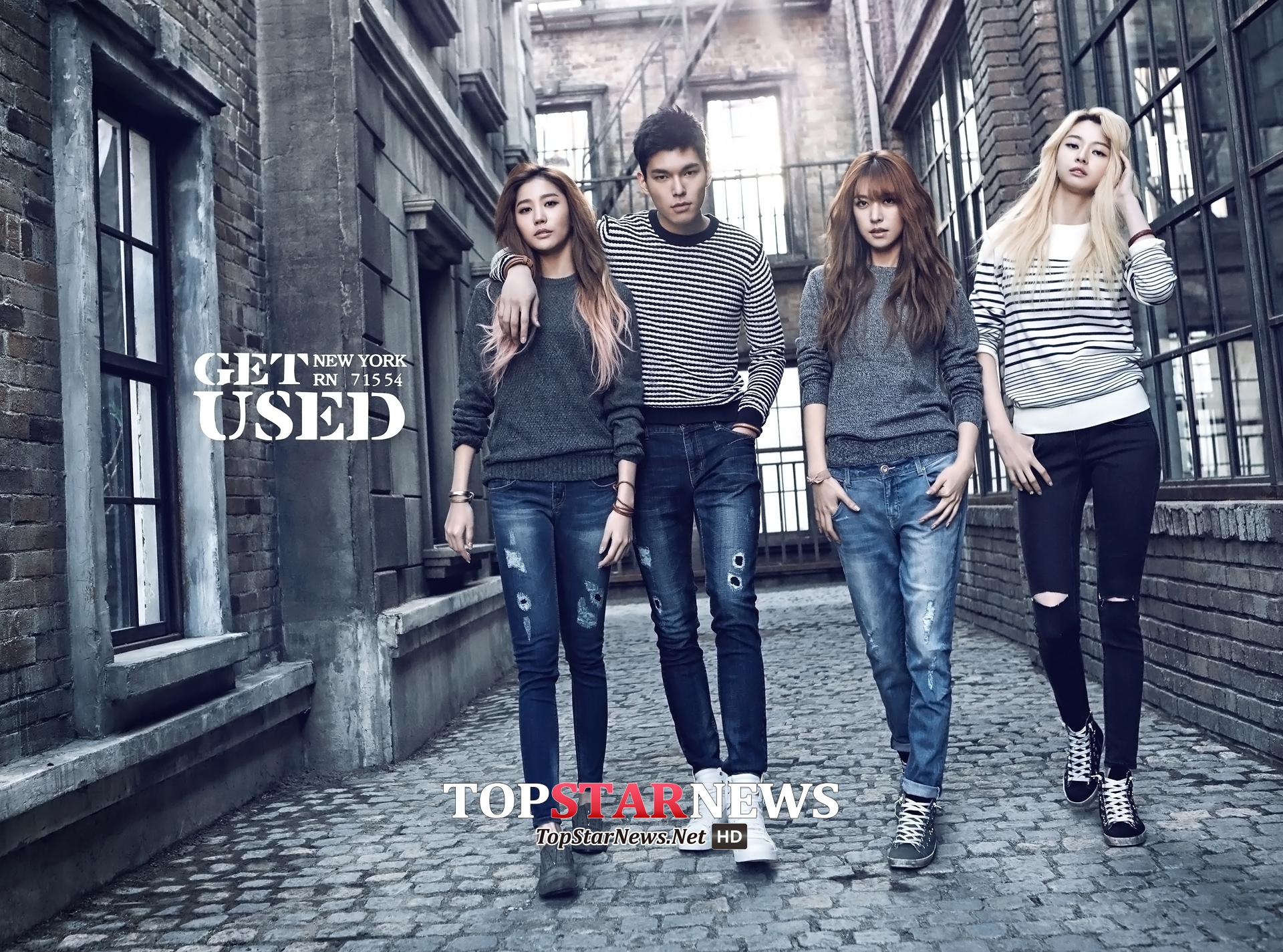 Photoshoot Image Heavy Hello Venus And Model Han Seung Soo Looking Chic As New Faces For