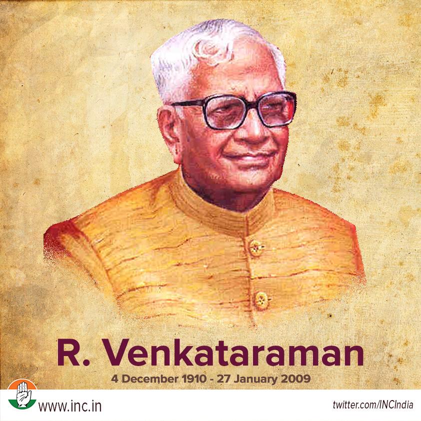 Our humble homage to Former President of India, R Venkatraman on his ...