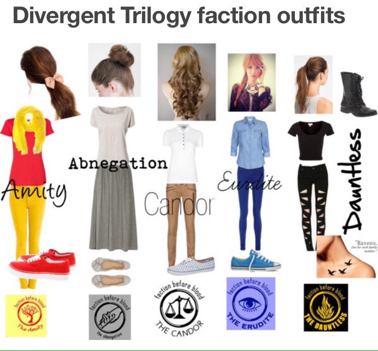 Divergent Factions Outfits