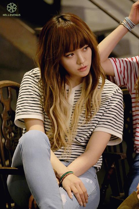 Photoshoot Image Heavy Hello Venus And Model Han Seung Soo Looking Chic As New Faces For