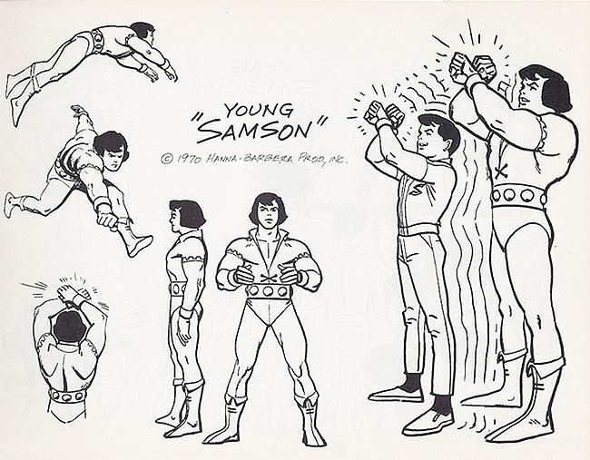 Samson Model Sheets
