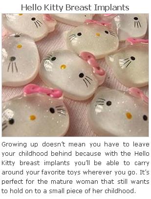 Hello Kitty Implants