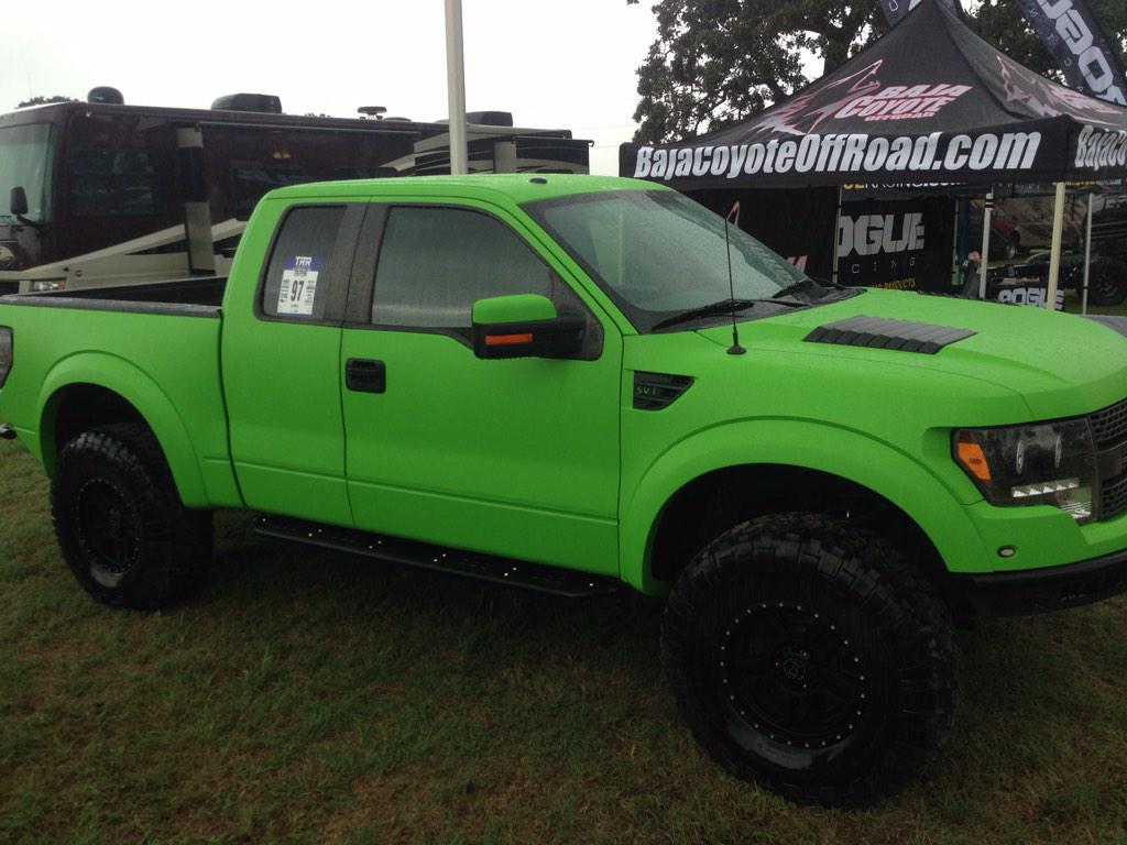 Ford F150 Raptor Green