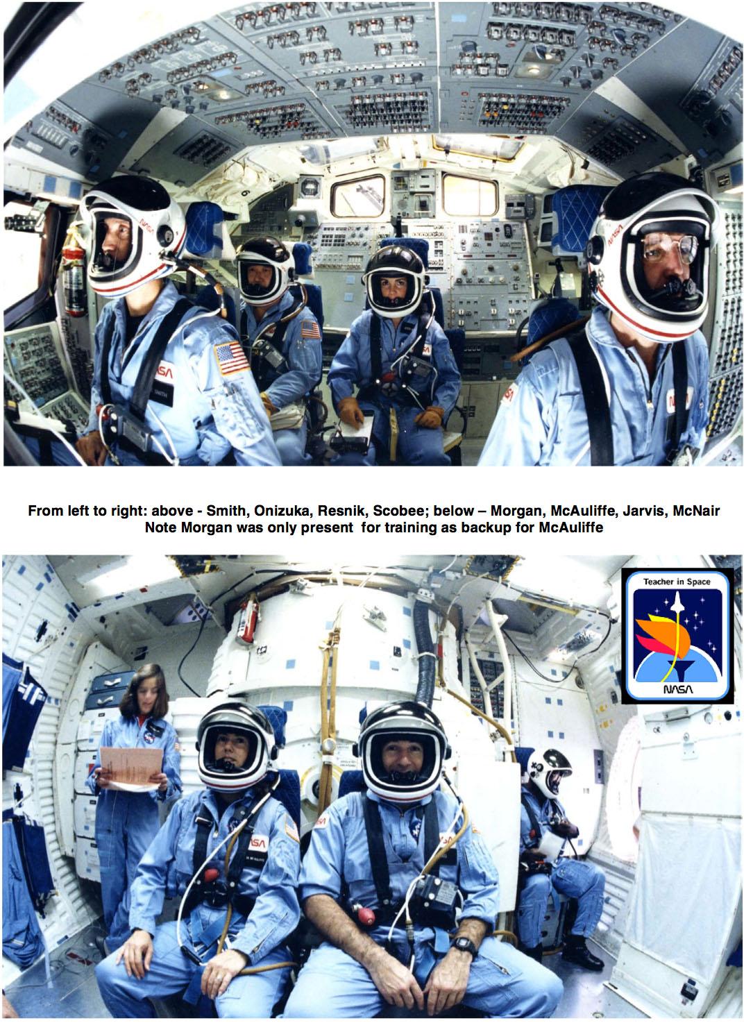 Space Shuttle Crew Positions