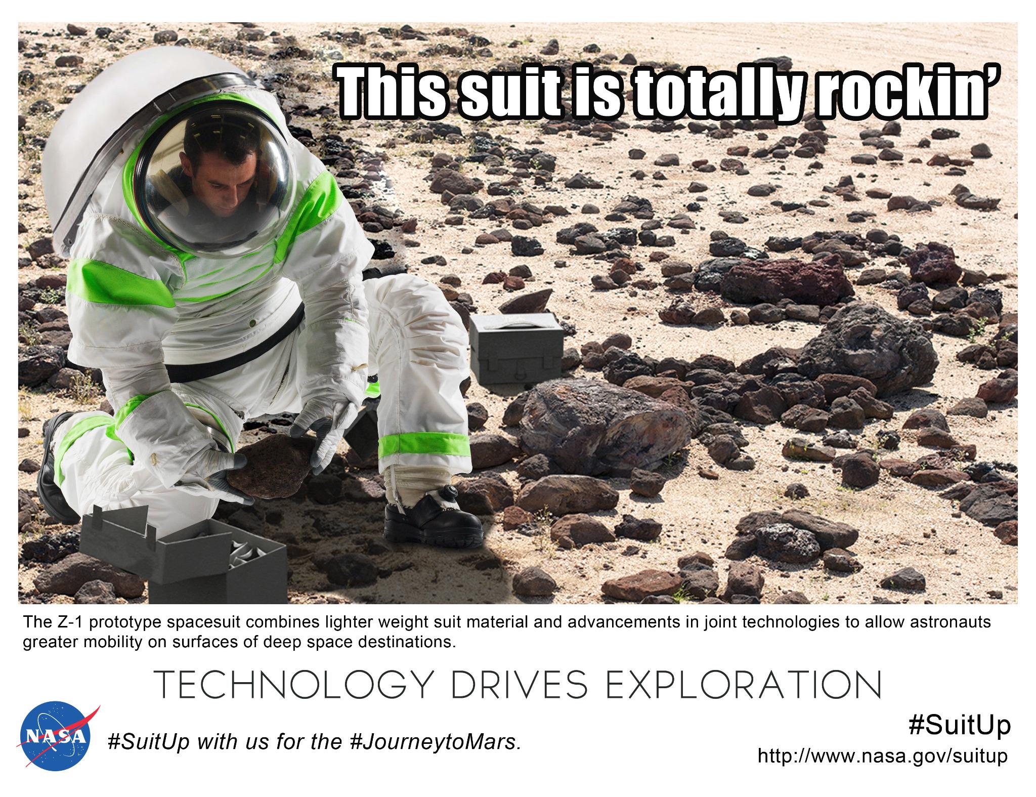 Space Suit Captions