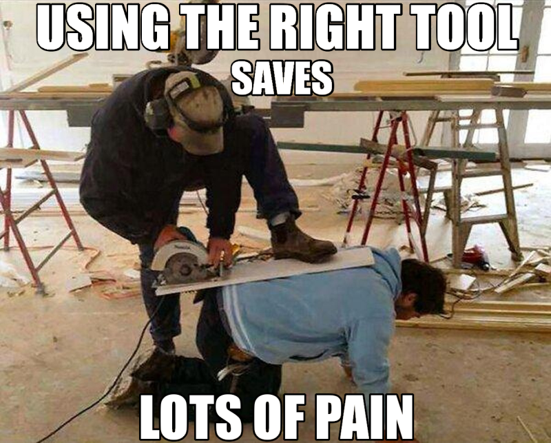 The Right Tool Meme The Right Tool Meme