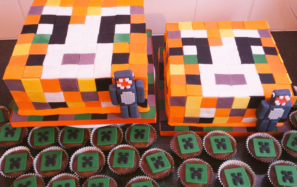 Stampy Cake