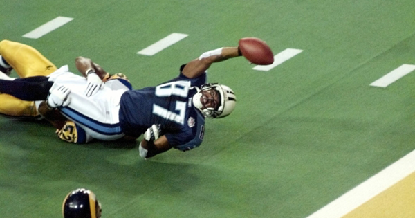 Way-Back Playback Video: Rams stop Kevin Dyson just one yard short in ...