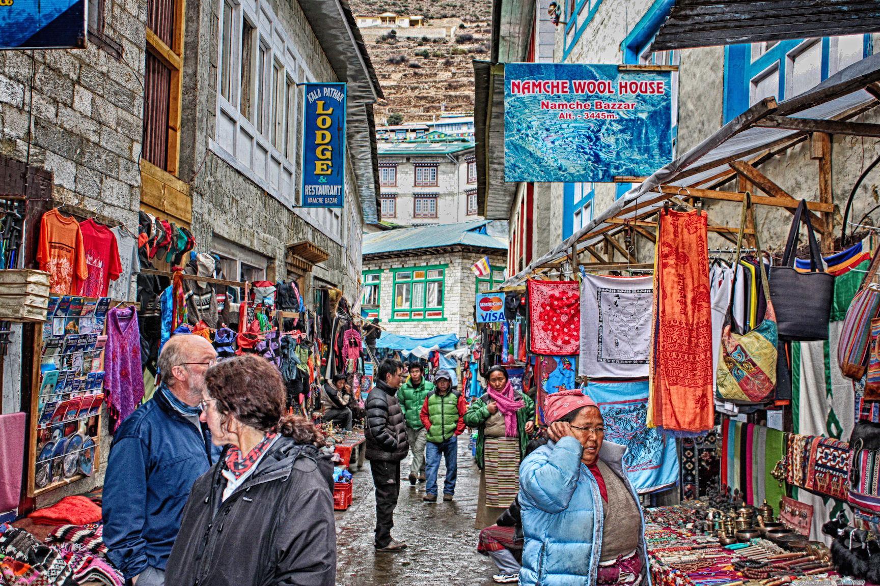 Namche Bazaar Market