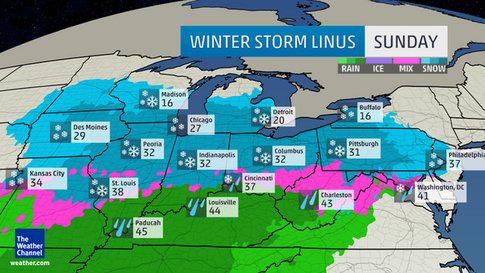 NEW: Winter Storm Linus has been named and will bring a swath of snow ...
