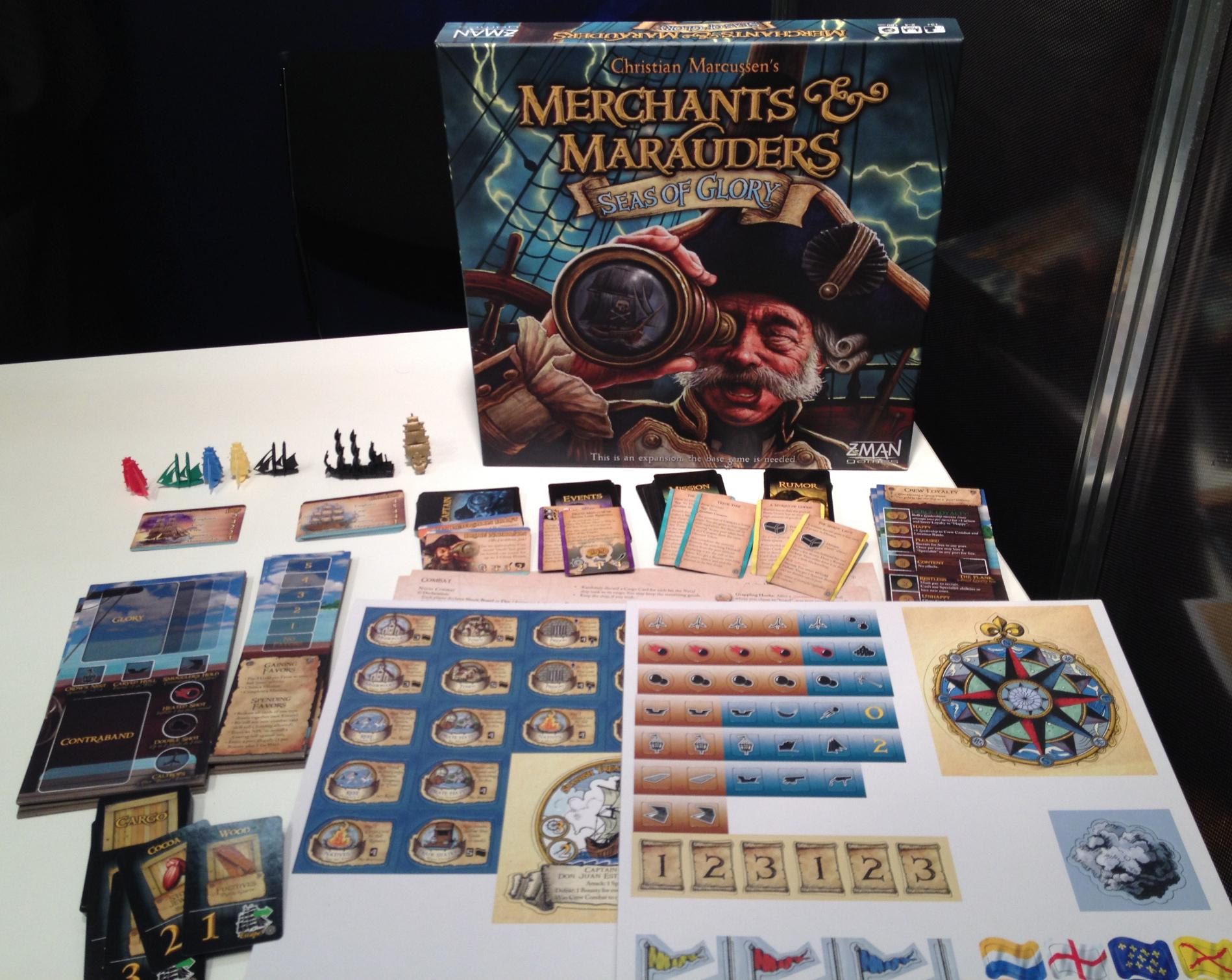 Merchants & Marauders: Seas of Glory Expansion - Wandering Dragon Game ...