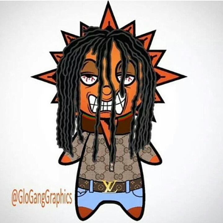 Glo Gang Cartoon