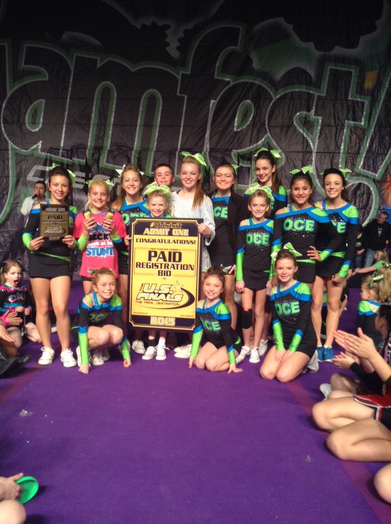 Oklahoma Twisters Cheer