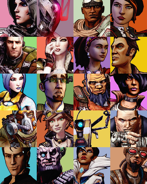 Borderlands 2 Characters
