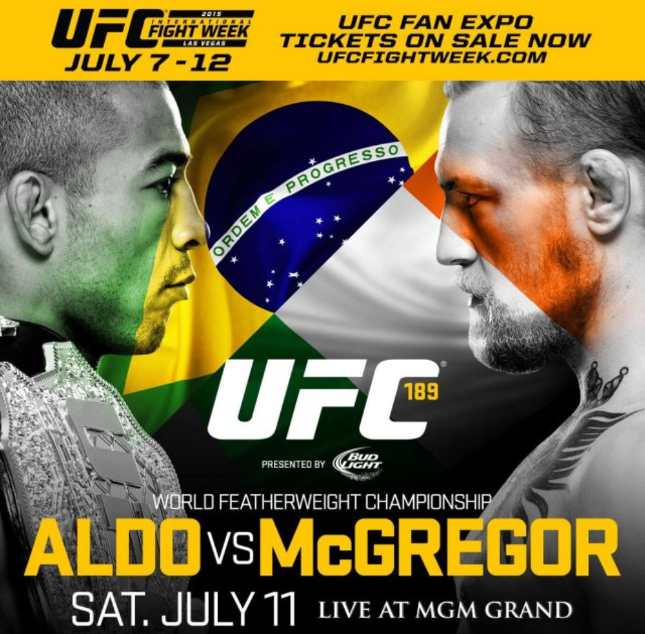 Ufc 189 Poster