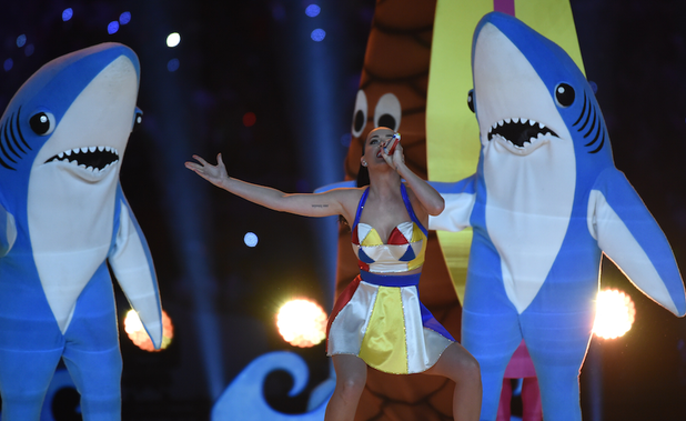Katy Perry’s Sharks Were The Best Part Of The Super Bowl Halftime Show ...