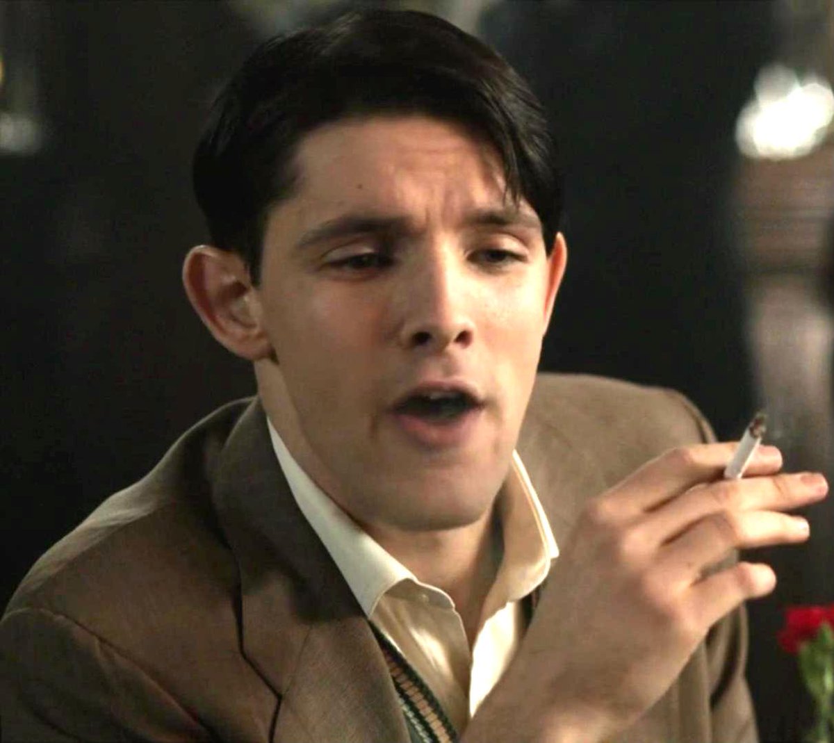 Colin Morgan Smoking
