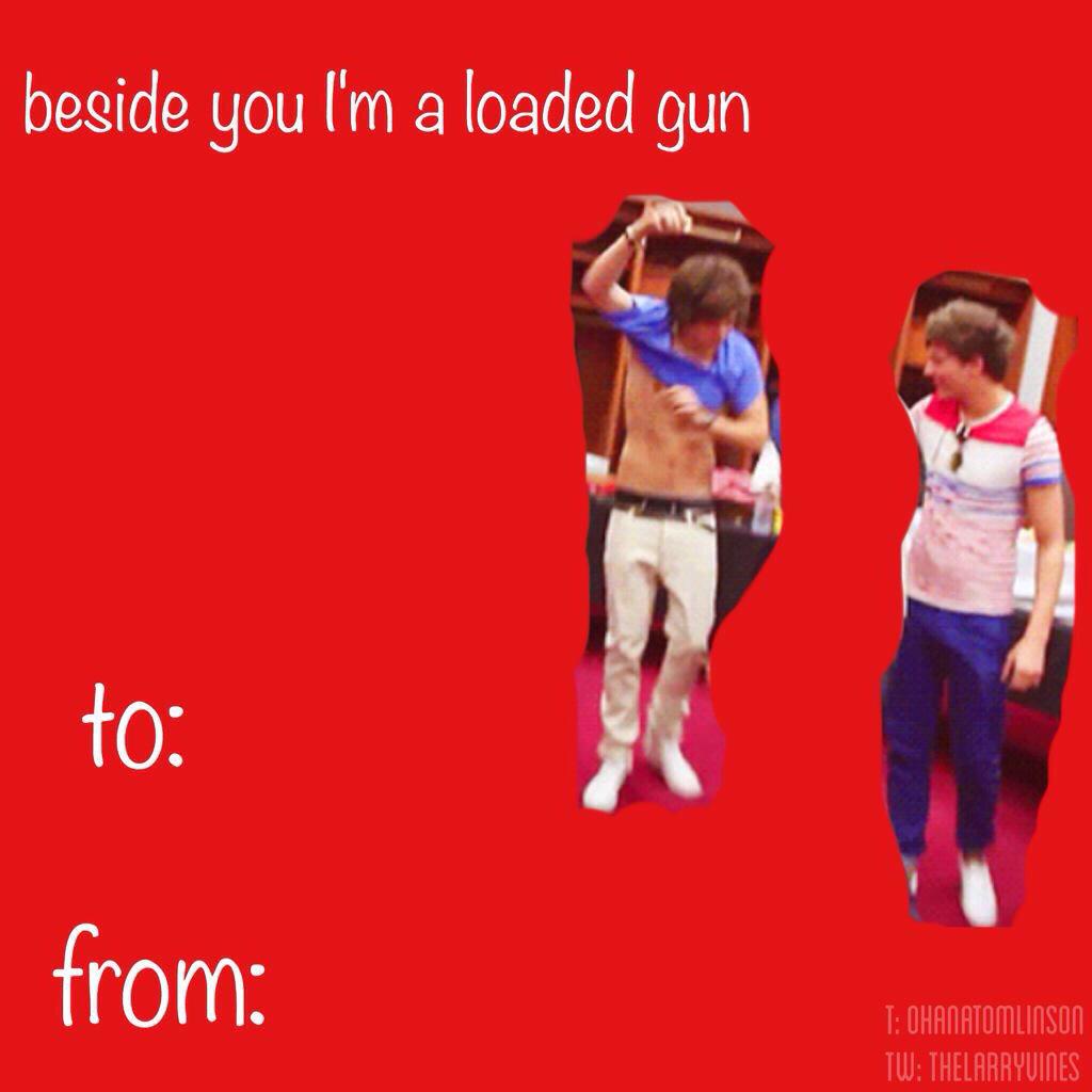 One Direction Valentines Day Cards