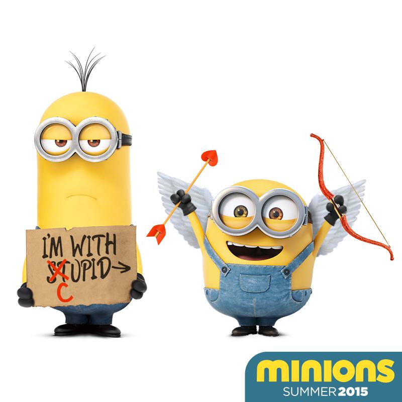 Minion Valentines Cards