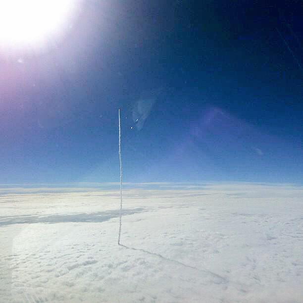 A rocket leaving earth's atmosphere - scoopnest.com