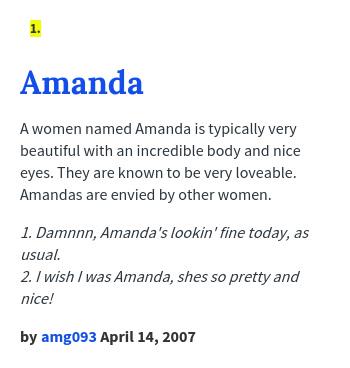 Amanda Name Meaning