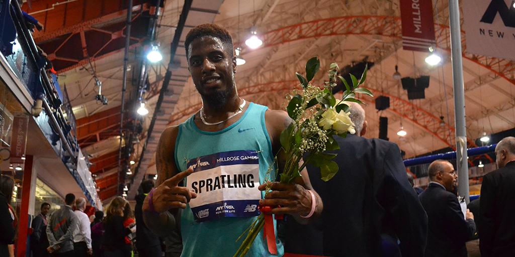 Brycen Spratling, who graduated last year, broke the WORLD RECORD ...