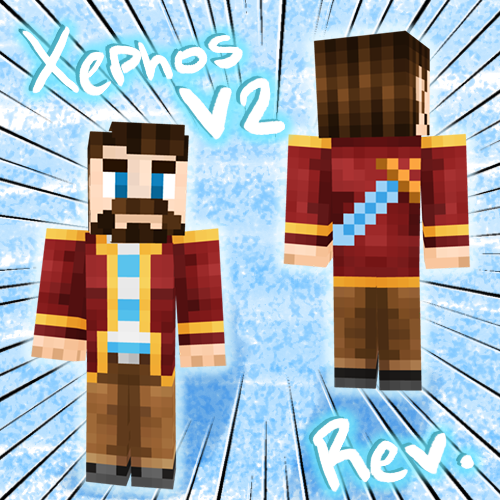 -=Yogscast Xephos=- REVolution *Updated* Minecraft Skin